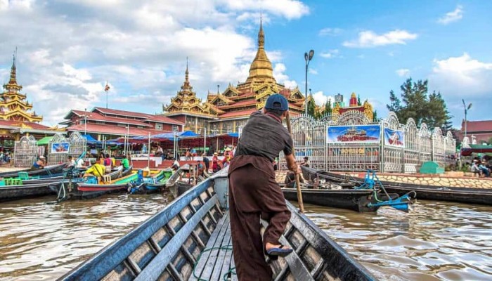 Roteiro na Birmânia de 7 dias, Exploração de Rangum, Bagan, Lago Inle e ...